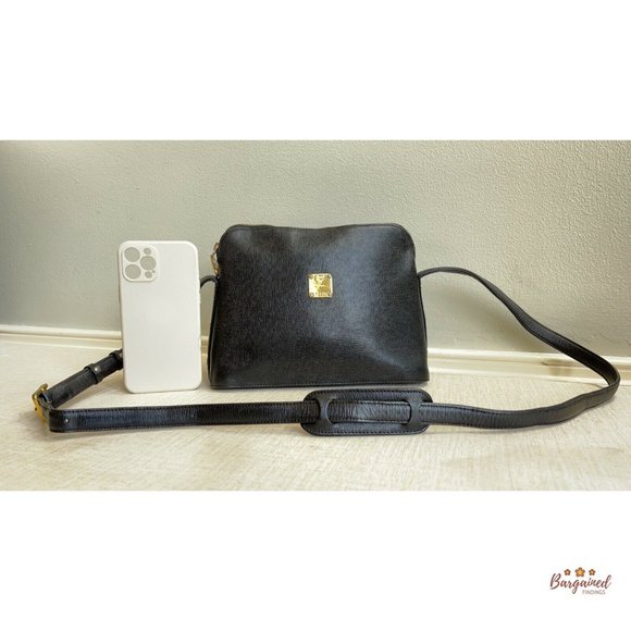 MCM | Bags | Authentic Mcm Vintage Studded Logo Shoulder Bag | Poshmark